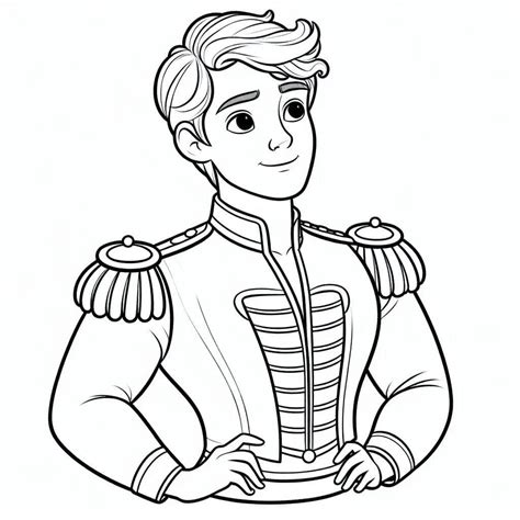 Cartoon Prince Coloring Page Download Print Or Color Online For Free