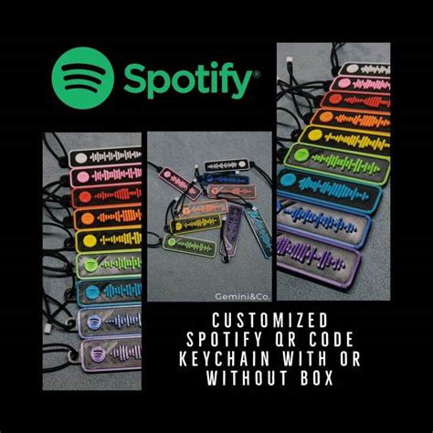 Customized Spotify QR Code With Or Without Box Lazada PH