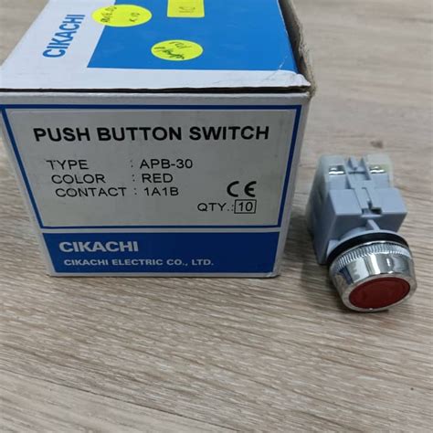 Cikachi Push Button Switch Apb 30 Second Hand Shopee Malaysia