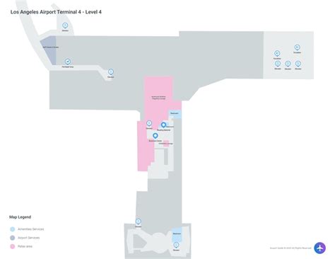Los Angeles Airport Lax Maps