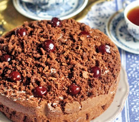 ტორტი „მთვრალი ალუბალი“ Gemrielia Ge