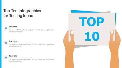 Top Ten Infographics For Testing Ideas PowerPoint Templates Slides And Graphics