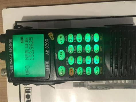 Aor Ar 8200 Mk3 širokopásmový Riční Scanner 01 3000 Mhz Na Nd Aukro