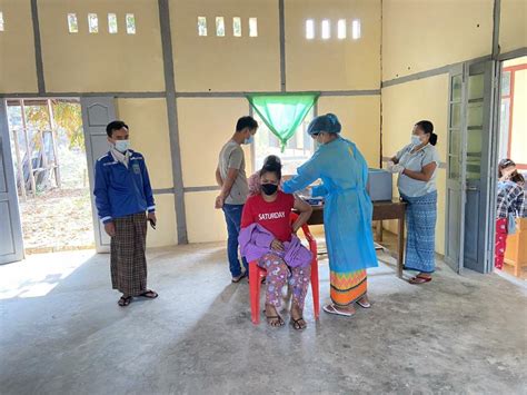 ကာမိုင်းမြို့၌ကိုဗစ် ၁၉ရောဂါကာကွယ်ဆေး နှစ်ကြိမ်ထိုးနှံပြီး သူနိုင်ငံ့၀န်ထမ်းအား ထပ်ဆောင်း ကာကွယ