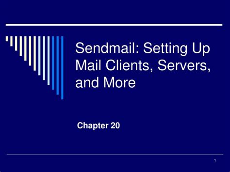 PPT Sendmail Setting Up Mail Clients Servers And More PowerPoint Presentation ID 3906310