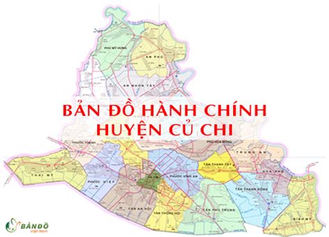 TẢi Bản đồ Hành Chính Huyện Củ Chi Khổ Lớn Phóng To 2023