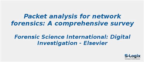 Packet Analysis For Network Forensics S Logix