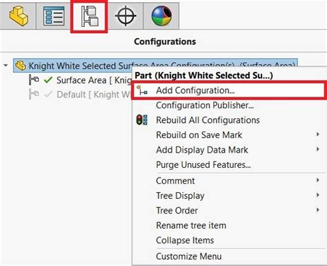 Create A Custom Property From A Selected Surface Area In SOLIDWORKS