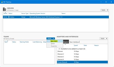 How To Configure NIC Teaming In Windows Server TECHNIG