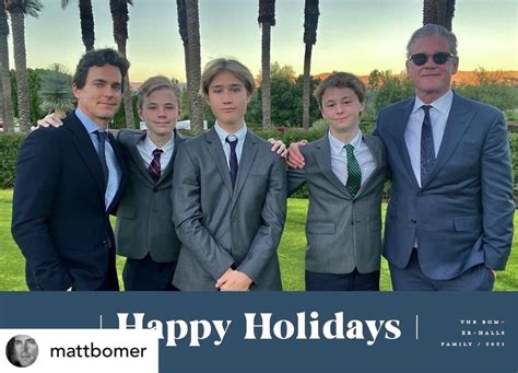 Stbomer — Matt Bomer Shares Rare Photo With Lookalike