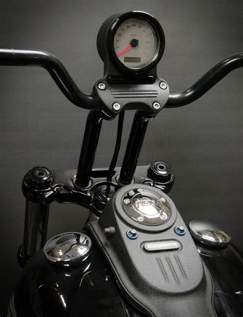 2006 2011 Dyna Fxdb Speedo Relocation Harness Single Gauge V Twin Now