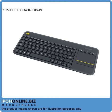 Logitech Wireless Touch Keyboard K400 Plus Htpc Keyboard For Internet