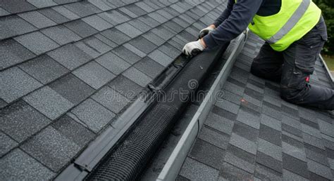 Installing Gutter Guards On Asphalt Shingles Home Improvement Roof