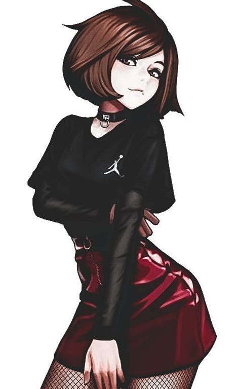 Pin De Cruzz En Милые рисунки Chica Anime Gótica Personajes De