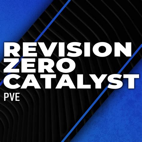 Revision Zero Catalyst Boosting Guardian Boost Boosting Carry Recovery Service