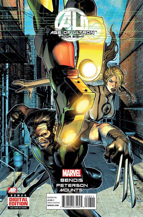 Comic Book Fan And Lover Age Of Ultron 8 Marvel Comics