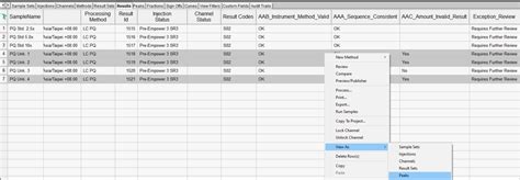 Exception Focused Review Using View Filters To Understand Why Results Are Flagged For Further