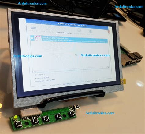 7 inch hd desktop display for raspberry pi version 3 arduino raspberry pi nodemcu iot