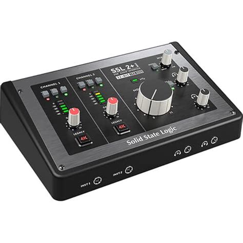 Solid State Logic Ssl 2 Mkii 2x4 Usb Audio Interface Want It All