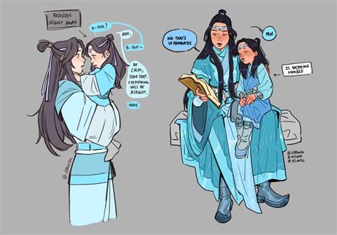 Pin De Erzbeth Luna En Mo Dao Zu Shi Bocetos Hermosos Bocetos Arte