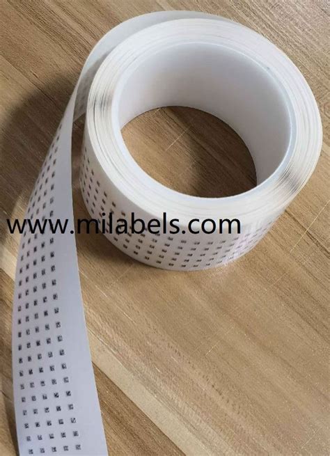China Customized High Temperature Polyimide Labels 4x4mm With 3x3mm Qr Code Manufacturer