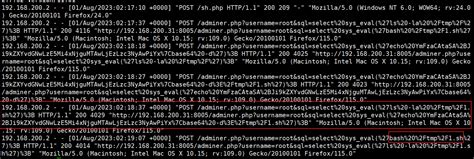 第二章 日志分析 mysql应急响应
