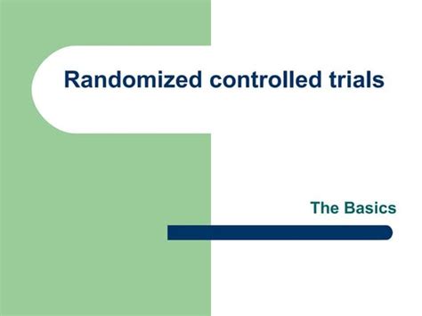 randomized controlled trial