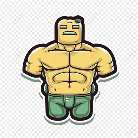 만화 근육 남자 이미지 사진 및 Png 일러스트 무료 다운로드 Lovepik