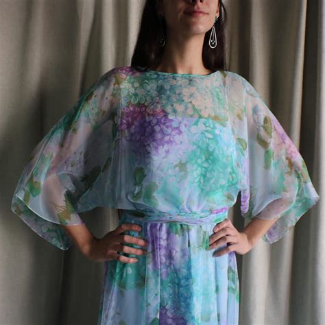 Diaphanous Gown Etsy