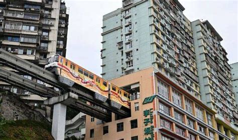 The Incredible Train Line That Actually Runs Through The Middle Of An