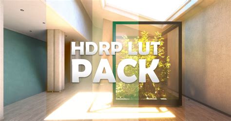 hdrp lut pack fullscreen and camera effects unity asset store