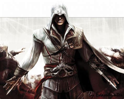 Anime Assassins Creed Ezio Auditore Da Firenze Action Figure Woman