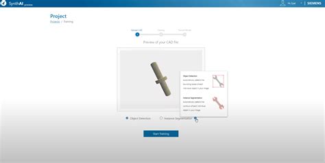 Synthai Demo 1 Upload Cad Data And Start Training Video Tecnomatix