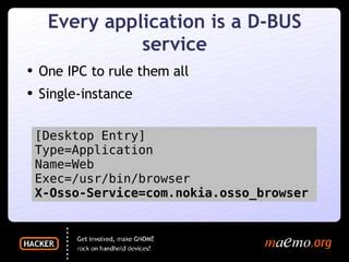 Memory Efficient GNOME Architecture PPT