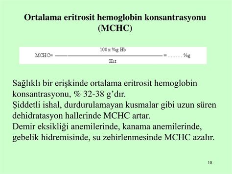 Mchc Mean Corpuscular Hemoglobin Concentration