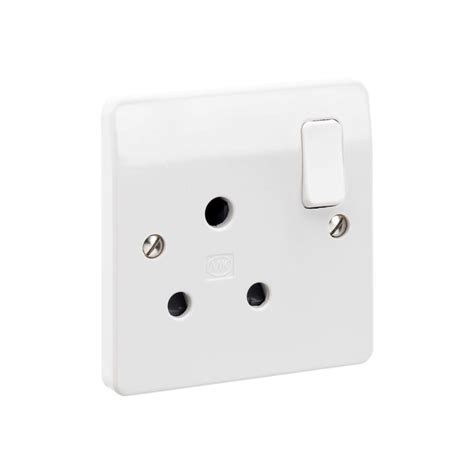 K2893whi Mk Electric Mk Electric Logic Plus White 1 Gang Electrical