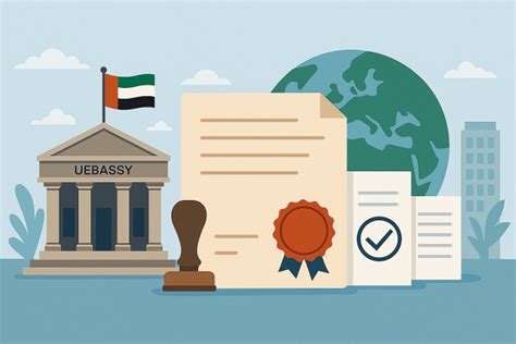 Embassy And Consulate Attestation Of Uae Issued Documents For Use