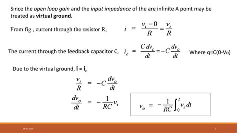 Opamp Integrator And Differentiator Pptx Digital Audio Computer Software And Applications