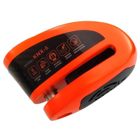 Blokada Tarczy Hamulcowej Kovix Knx6 Neonowa Pomarańczowa