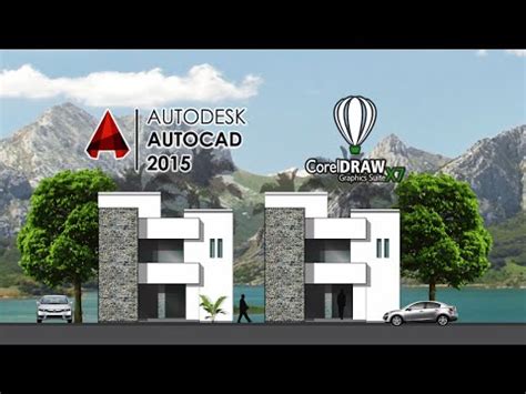AutoCAD And Corel Draw In Architecture YouTube