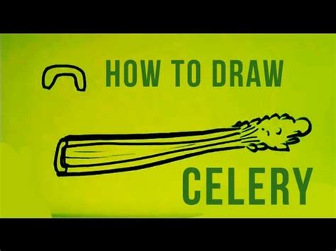 Celery Drawing At PaintingValley Com Explore Collection Of Celery Drawing