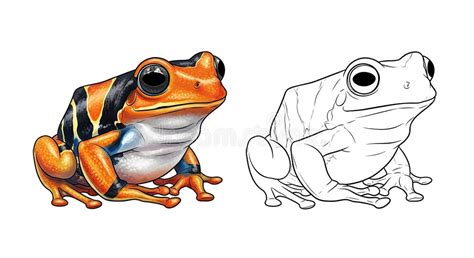 Clown Tree Frog Stock Illustrations 21 Clown Tree Frog Stock