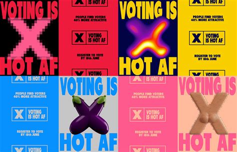 Bizarre X Rated Poster Campaign Aims To Turn On Uk Voters Creative Bloq