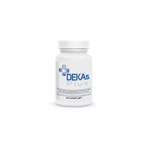 Dekas Plus De Dekas Mucoviscidose 60 Gélules