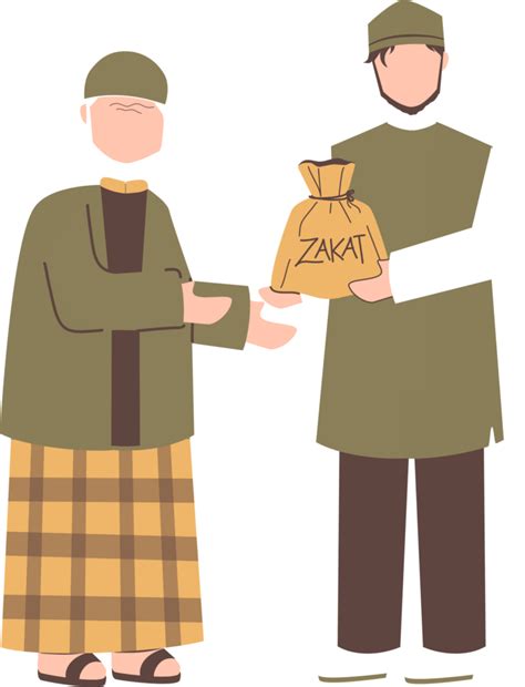 Muslim Giving Zakat 35661054 Png