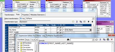 Creating Expression Transformation In Informatica Creating Expression Transformation In Informatica
