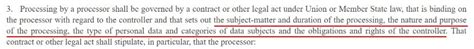 Updated Gdpr Data Processing Agreement Guidance Termsfeed