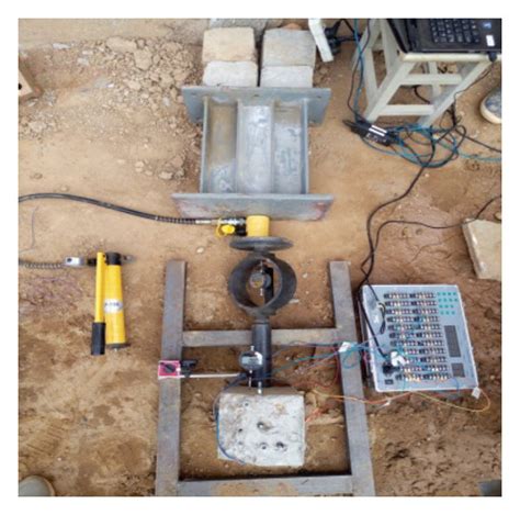 Horizontal Static Load Test Of Single Pile Download Scientific Diagram
