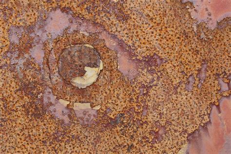 A Close Up Of Rusting Metal Stock Photo Image Of Oxidation Object 159911792