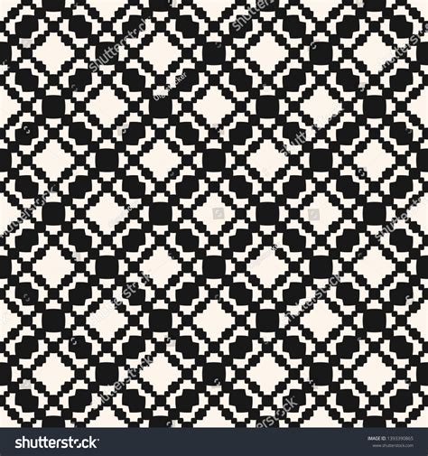 Vector Geometric Seamless Pattern Square Grid Stock Vector Royalty Free Shutterstock